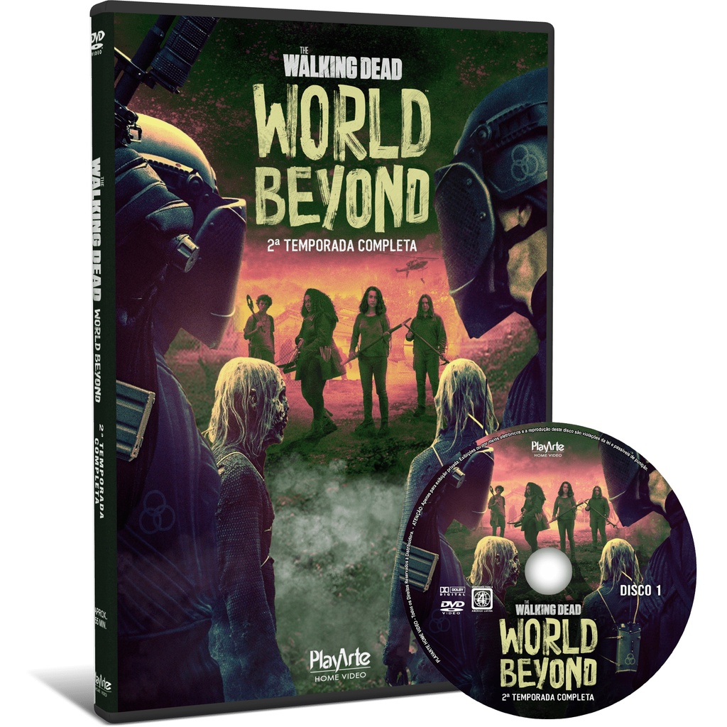 DVD The Walking Dead World Beyond 2ª Temporada (2021) | Shopee Brasil