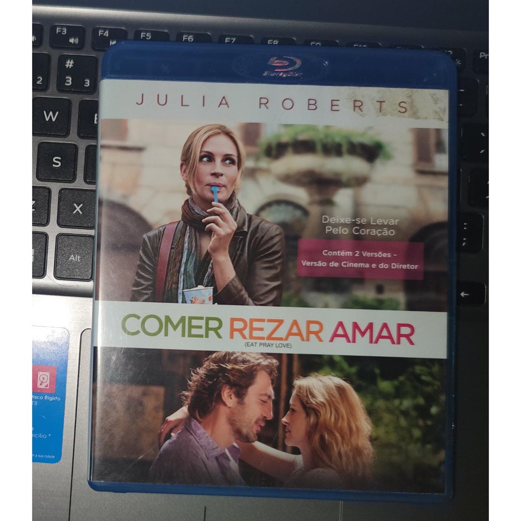 Blu-ray Comer Rezar Amar - Julia Roberts - Original | Shopee Brasil