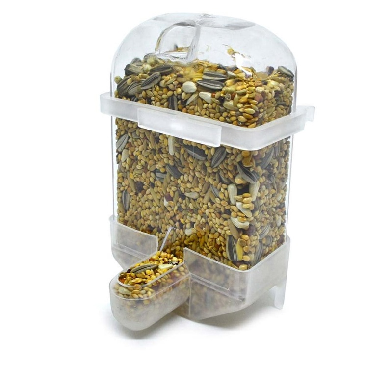 Comedouro Continuo Para Passaros Em Gaiolas Kotori K-15 | Shopee Brasil