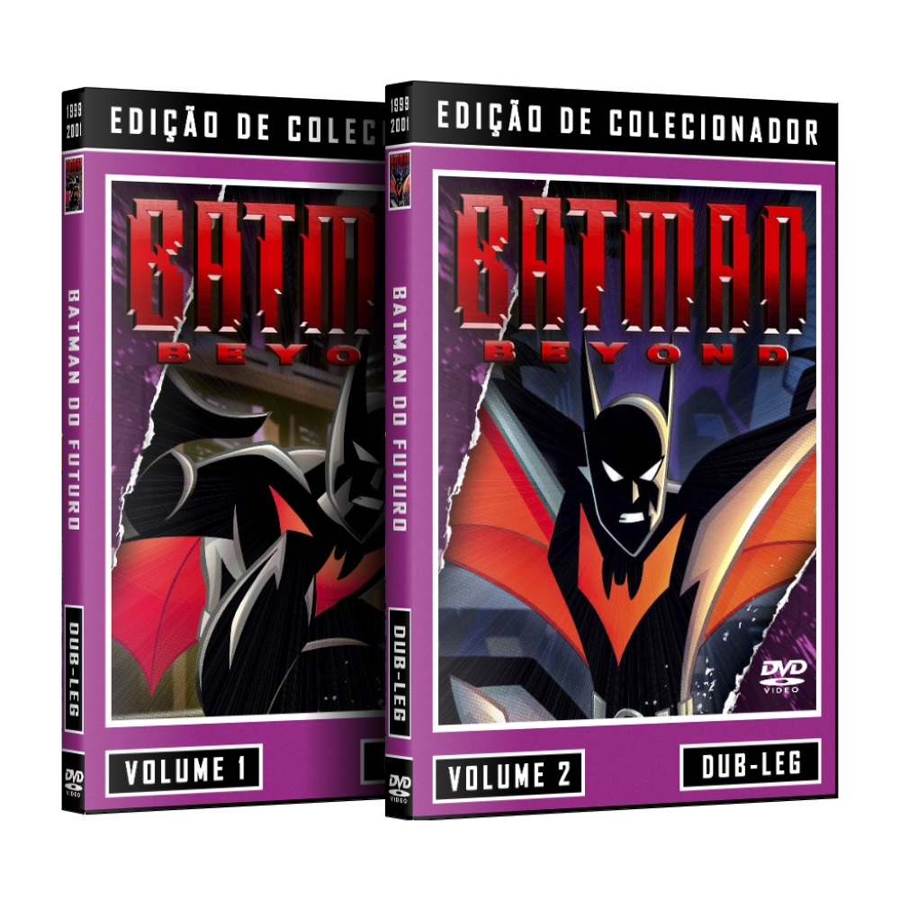 Batman Do Futuro: Série Completa Em Dvd (dual Áudio) | Shopee Brasil