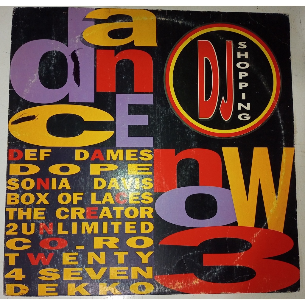 LP DJ Shopping Dance Now Vol 3 | Shopee Brasil