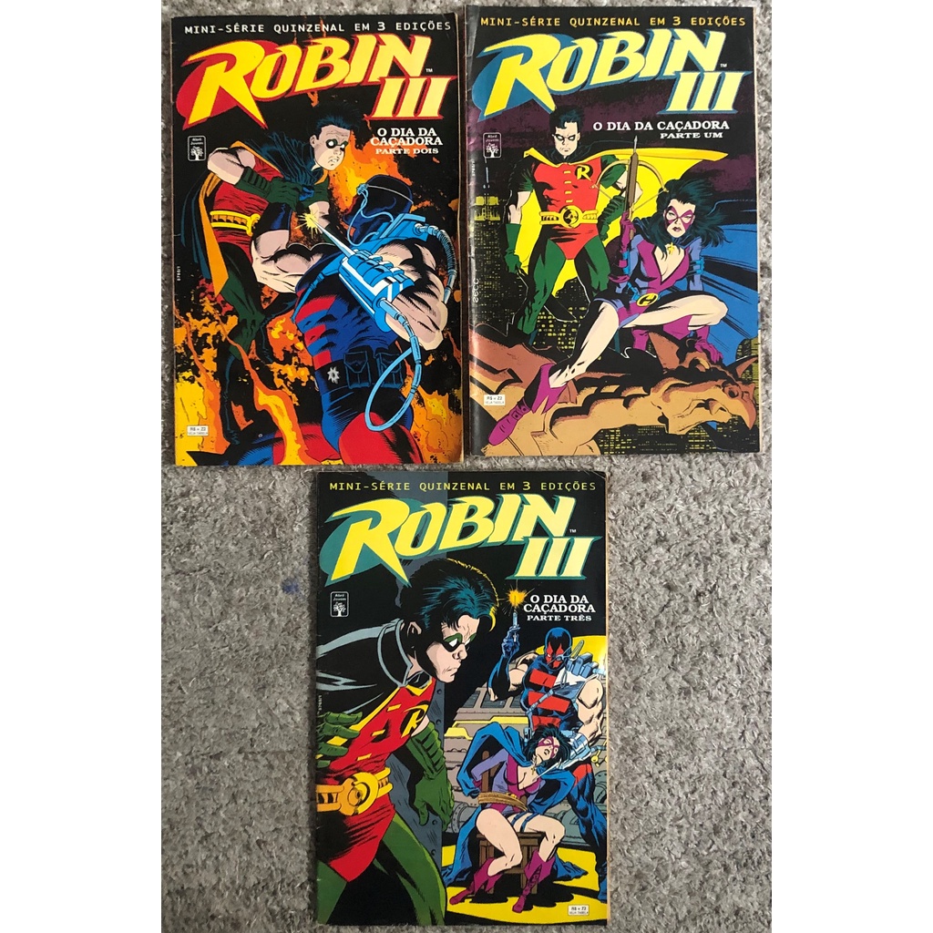 HQ - Robin III - Completo (3 edições) | Shopee Brasil