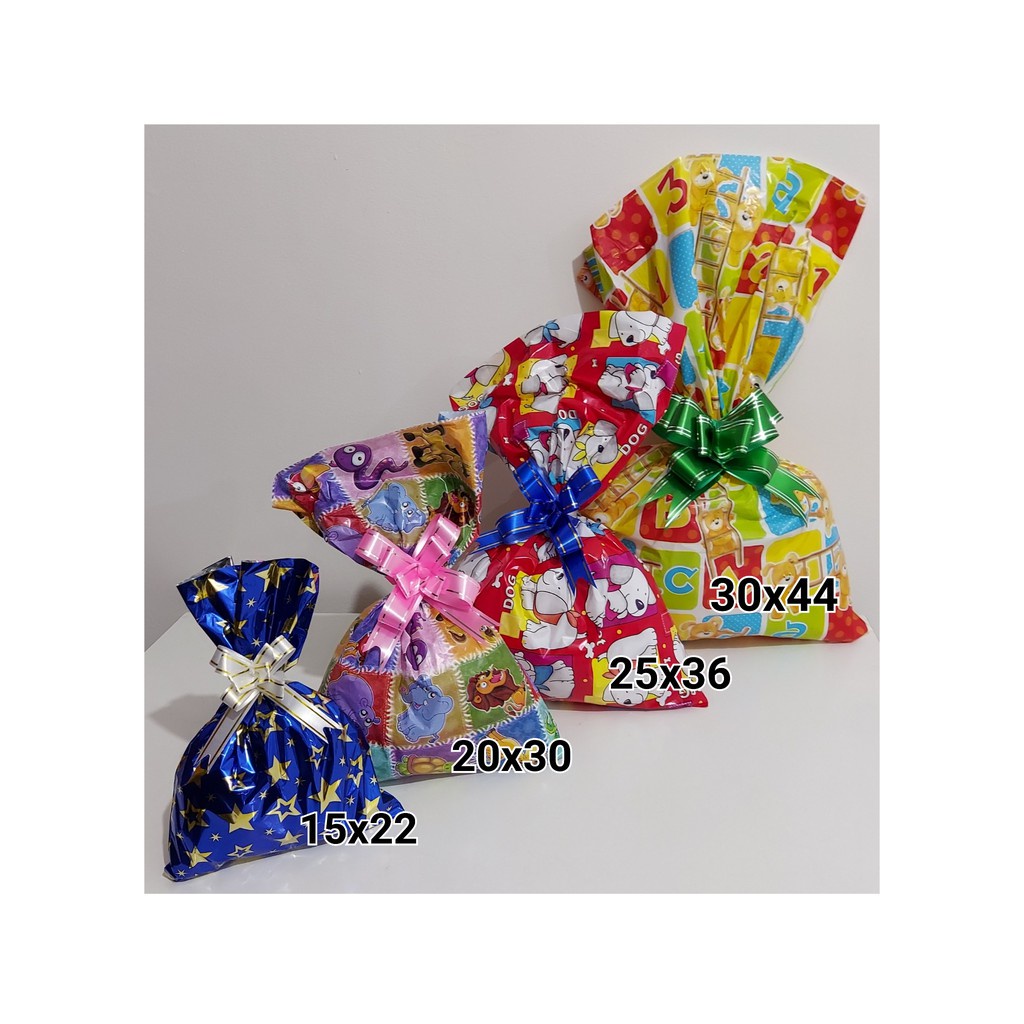 Kit saco de presente com 40 unidades com 4 tamanhos diferentes | Shopee ...