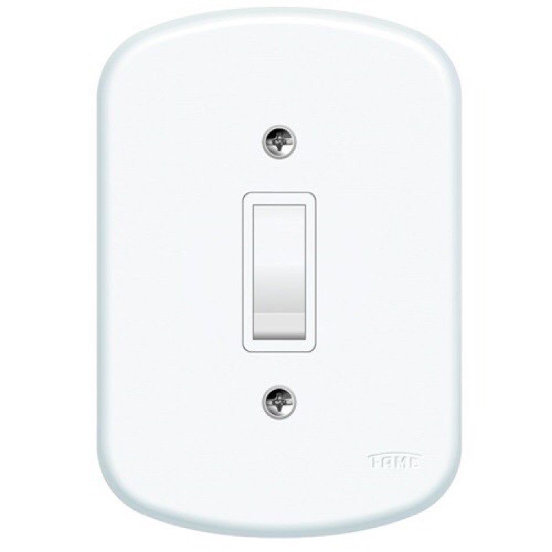 Interruptor / apagador 1 Sessao Simples C/Placa 127 / 220v Ref.560 FAME ...