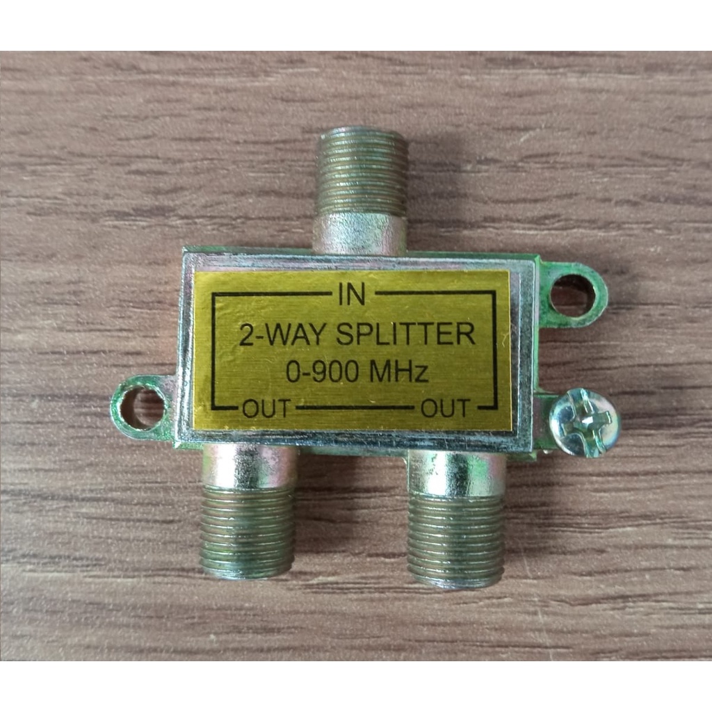 Chave Divisora Sinal Splitter 2x1 Misturador Separador Tv Aberta E Satelite Vhf Uhf - Corre Que ...