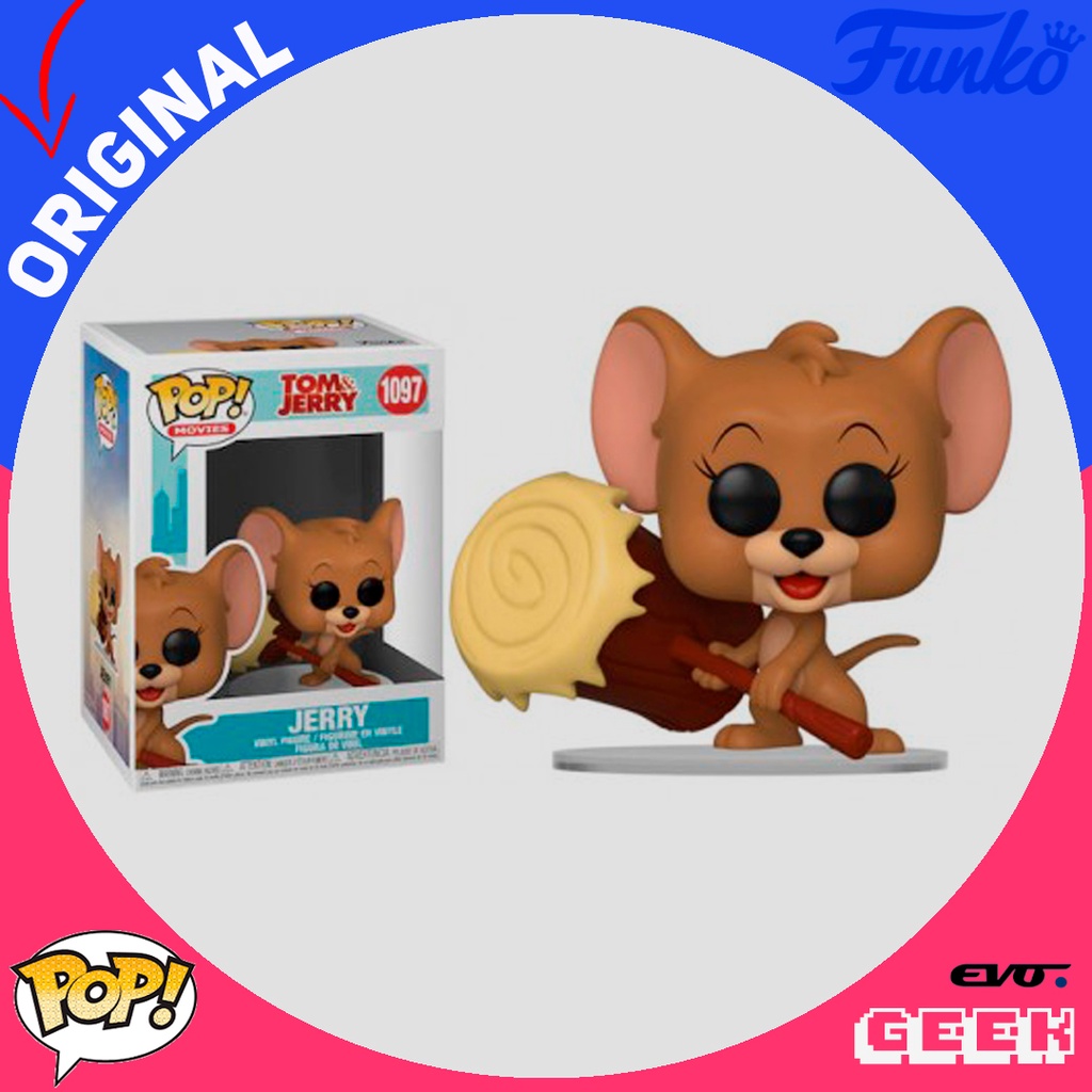 Boneco Tom & Jerry Jerry Pop Funko 1097 | Shopee Brasil