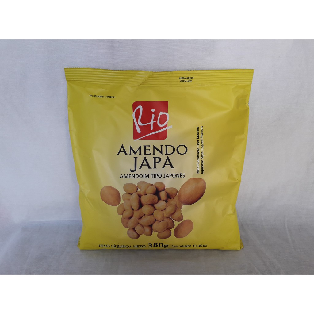 Amendo Japa Amendoim Tipo Japonês 380g | Shopee Brasil