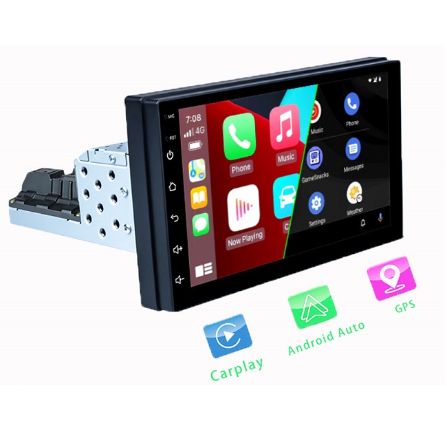 Central Multimídia com Android, tela de 7, Bluetooth, USB, Espelha o Celular - 1Din | Shopee Brasil