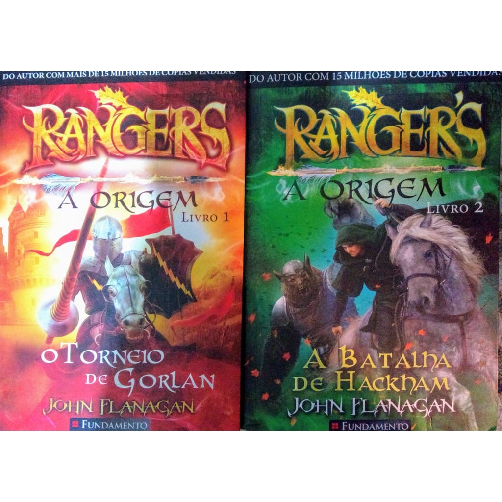 Rangers a origem volume 1 e 2 | Shopee Brasil