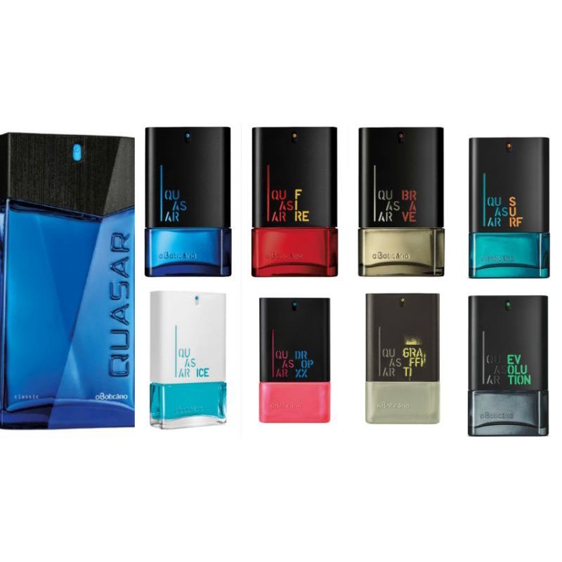 Perfume Quasar O Boticario 100ml e 125ml | Shopee Brasil