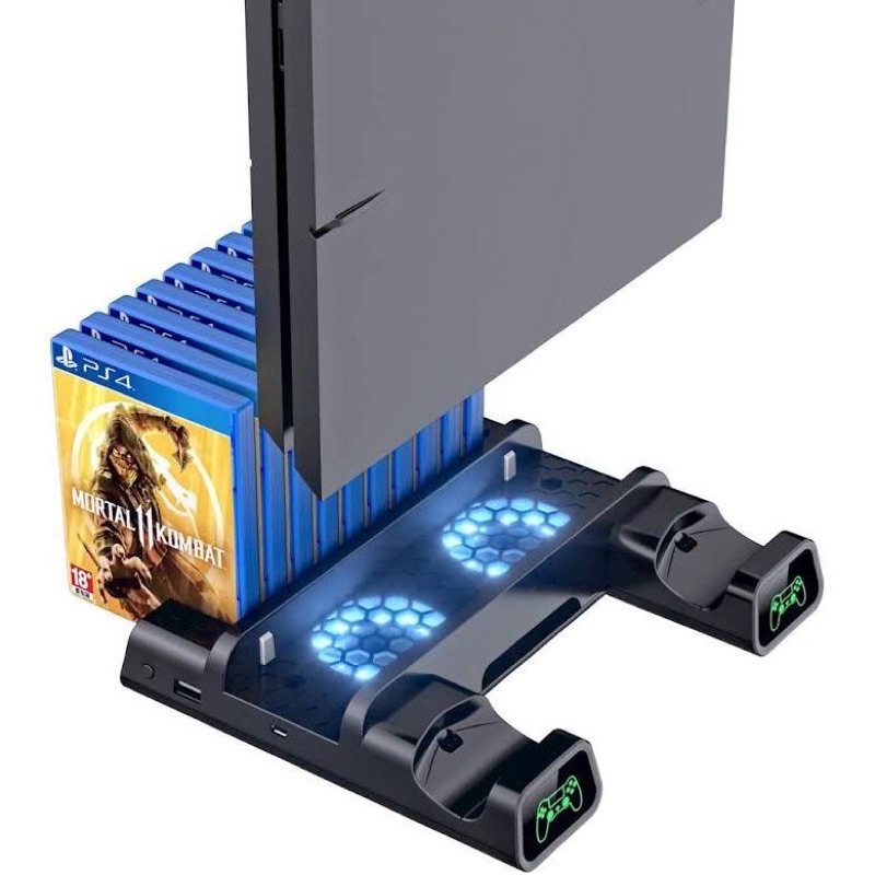 Base Cooler PS4 Resfriador E Porta Jogos | Shopee Brasil