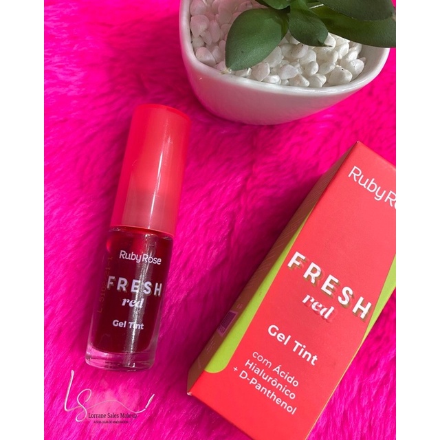 Gel Lip Tint - Ruby rose | Shopee Brasil