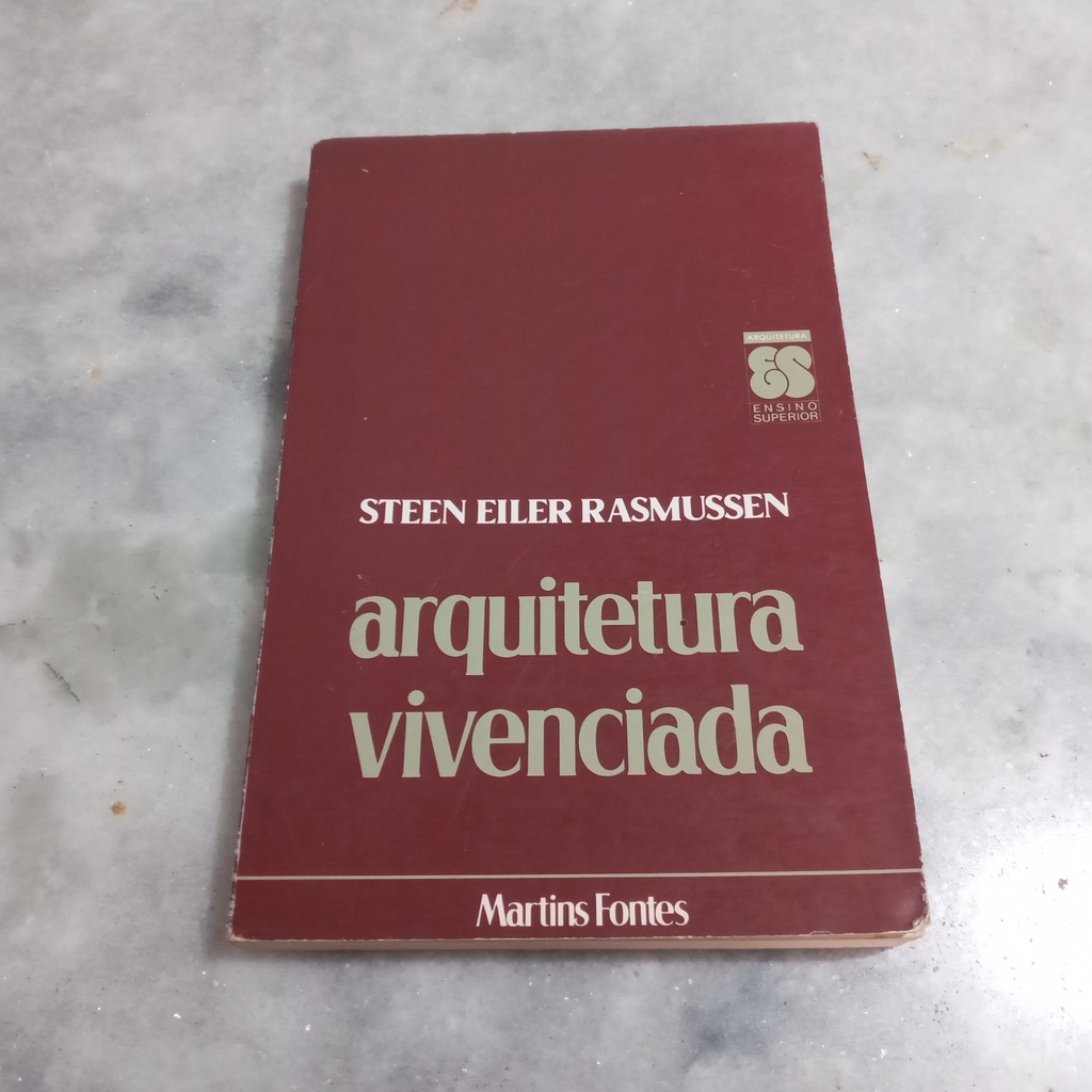 Livro: Arquitetura Vivenciada - Steen Eiler Rasmussen | Shopee Brasil
