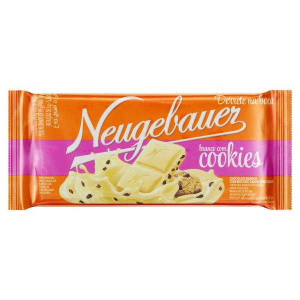 Barra de chocolate Branco com Cookies Neugebauer 90g | Shopee Brasil