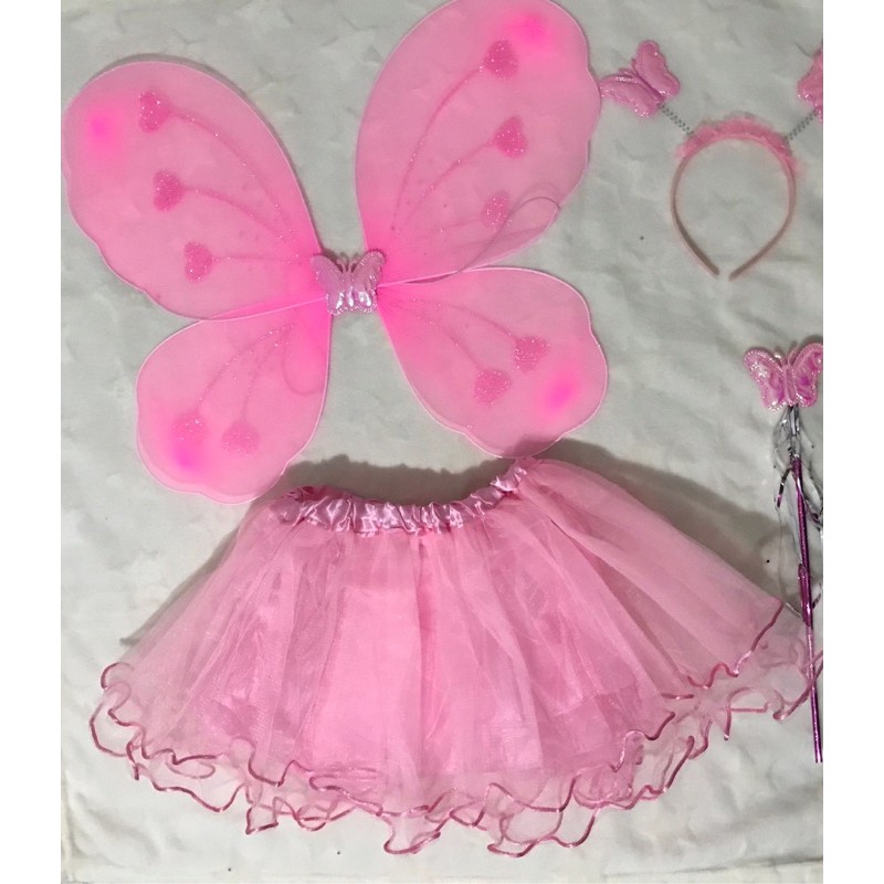 Fantasia Fada Rosa Infantil | Shopee Brasil