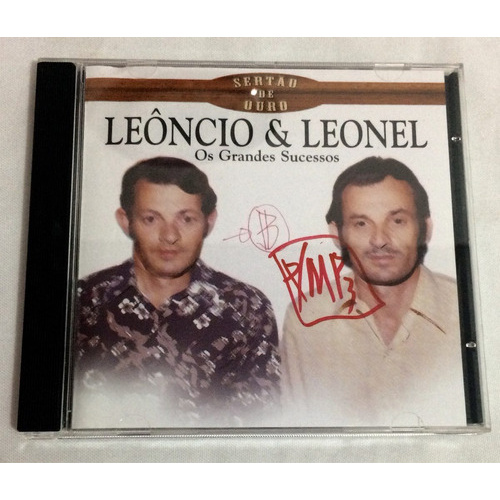 Cd Leôncio E Leonel Grandes Sucessos (jbn) | Shopee Brasil