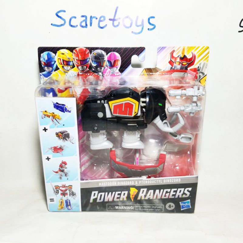 Power Rangers Poderoso mastodon De Morfina Pterodáctil dinozord ...