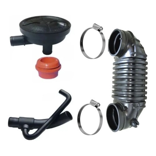 kit de Mangueira Anti Chama Filtro Ar Gol Parati Saveiro 1.8 e1.6 ap mi ...