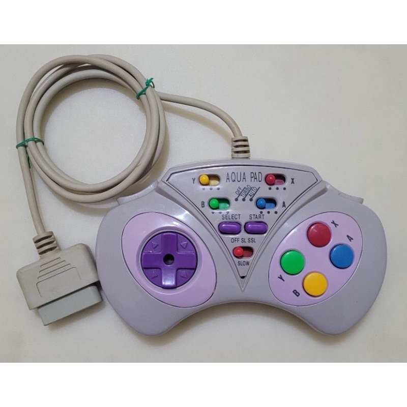 Controle Aqua Pad Snes Super Nintendo. - Faz a Boa!