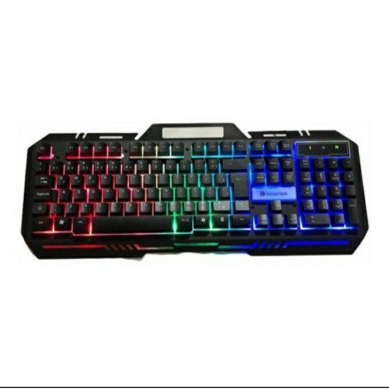 Teclador Gamer Semi Mecânico Bansontech Bs 1202 Com Fio | Shopee Brasil