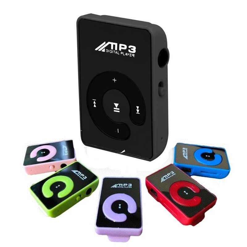Mp3 Player/Mini Leitor De Música Com Suporte De Cartão Tf/32gb | Shopee ...