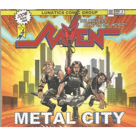 CD RAVEN - METAL CITY (NOVO/LACRADO) | Shopee Brasil