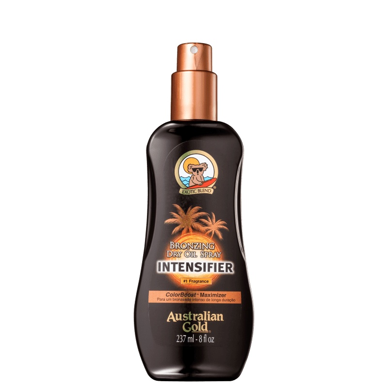 Bronzeador Spray Australian Gold Dry Oil Intensifier 237g | Shopee Brasil