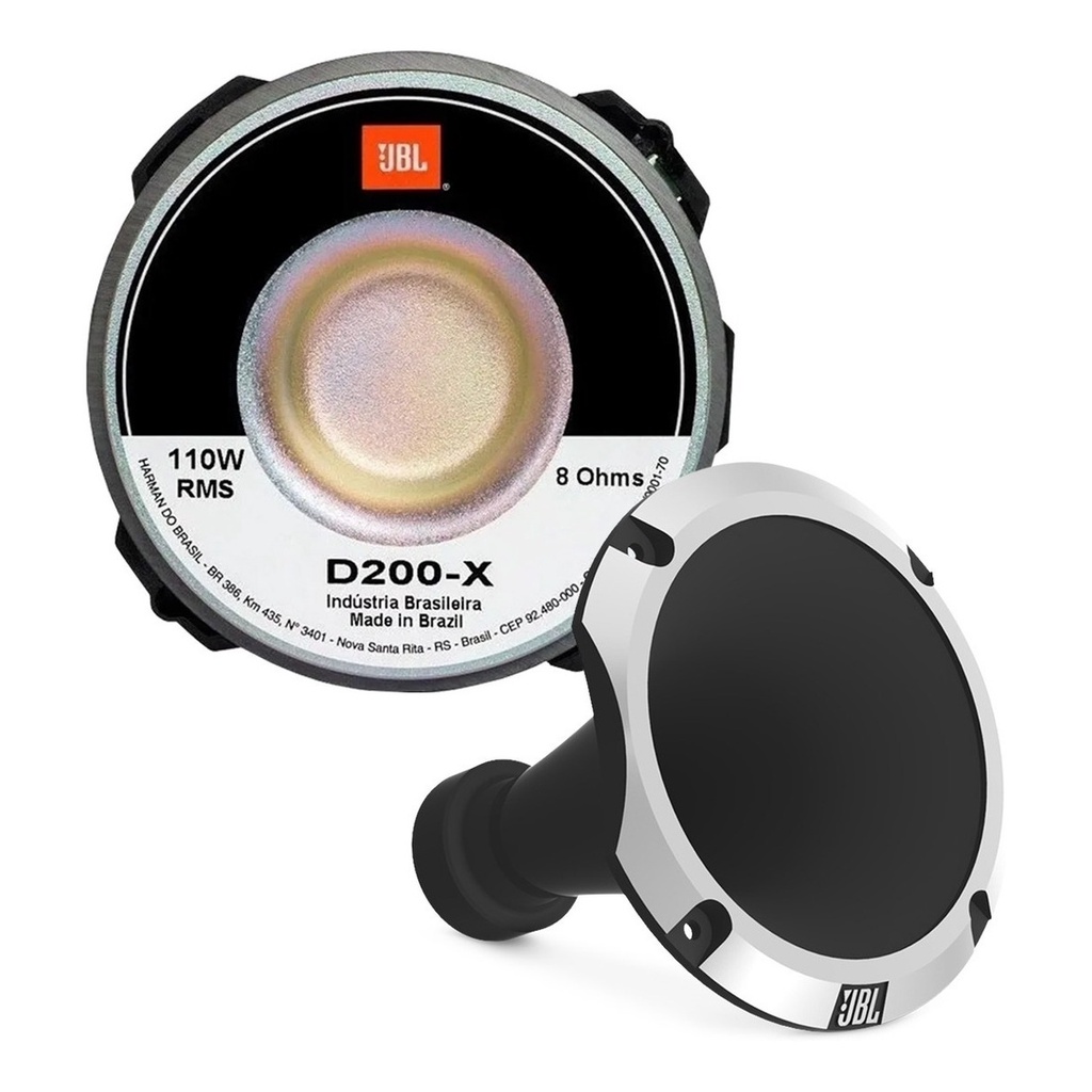 Kit Driver Jbl Selenium D200X 110 Watts Rms + Corneta JBL HL11-25 Trio ...