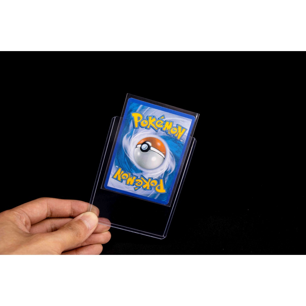Toploader 3x4" c/ Película Protetora p/ Photocard Pokémon MTG ...