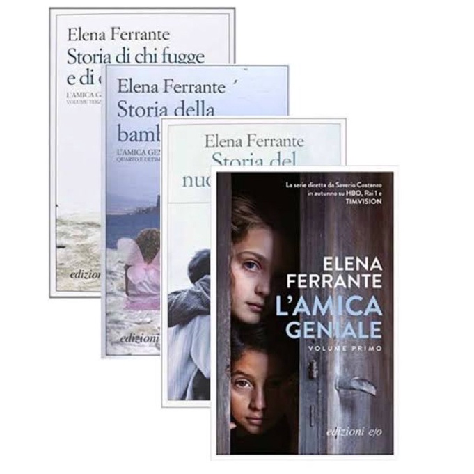 Elena Ferrante L'amica geniale. Edizione completa Edição Italiano ...
