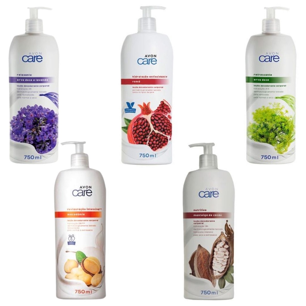 Loção Desodorante Corporal Avon Care - 700ml | Shopee Brasil