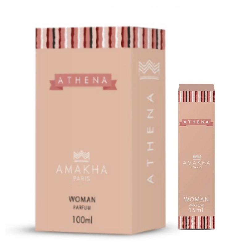 Perfume Feminino Athena Amakha Paris 100ML+ Brinde perfume Athena de ...