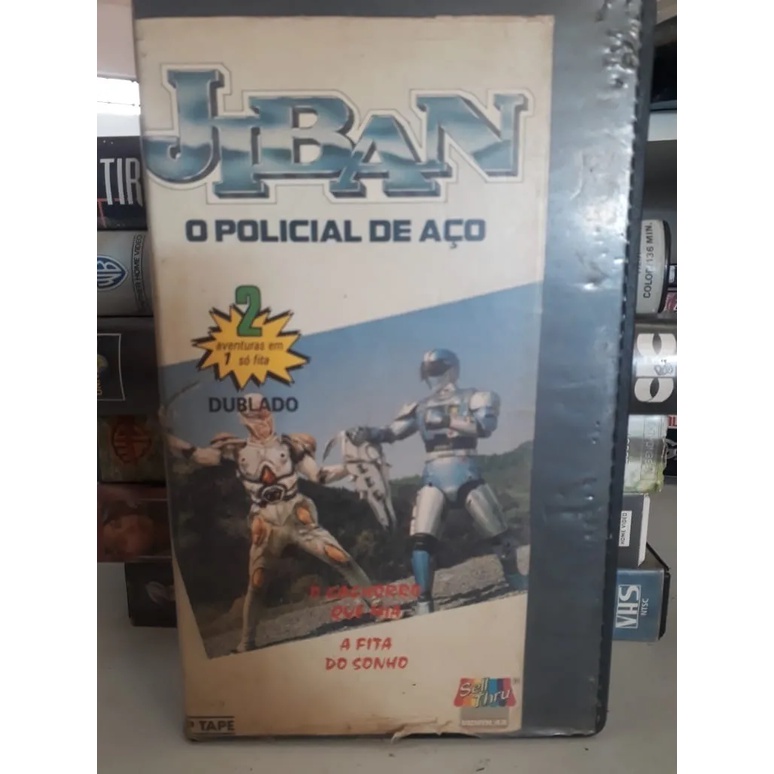 dvd Jiban O Policial De Aco | Shopee Brasil