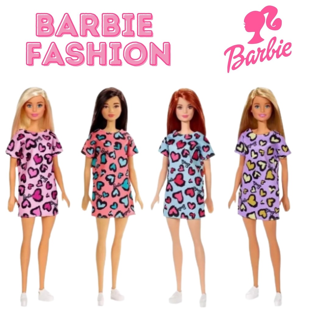 Barbie Fashion Original Classica Unidade Modelos Variados Mattel ...