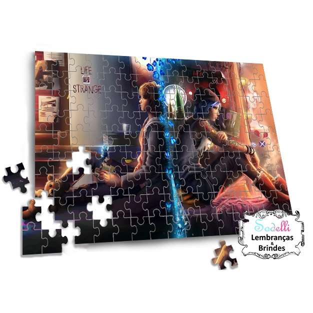 Quebra Cabeça Life Is Strange 120 | 60 | 40 | 18 Peças - Puzzle ...