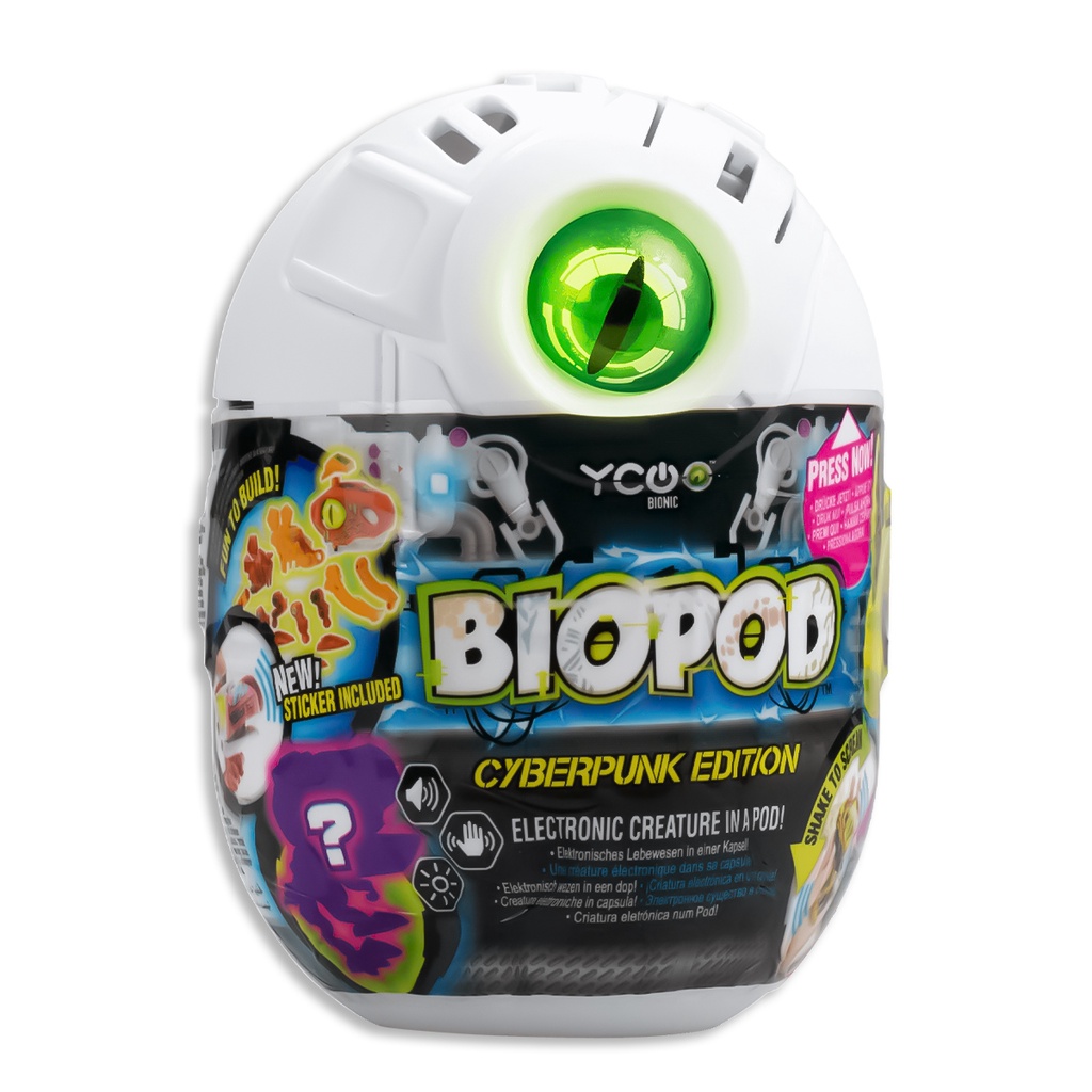 Boneco Biopod Inmotion Edição Cyberpunk Luz E Som F00918 - Fun | Shopee ...