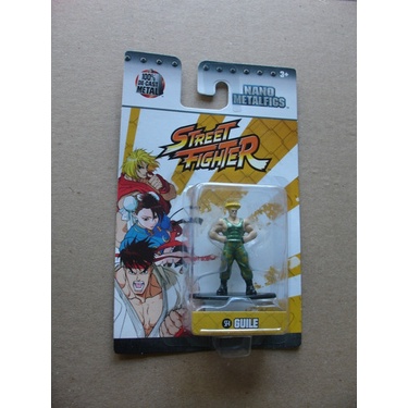 Street Fighter Nano Metalfigs Guile Metal Capcom | Shopee Brasil
