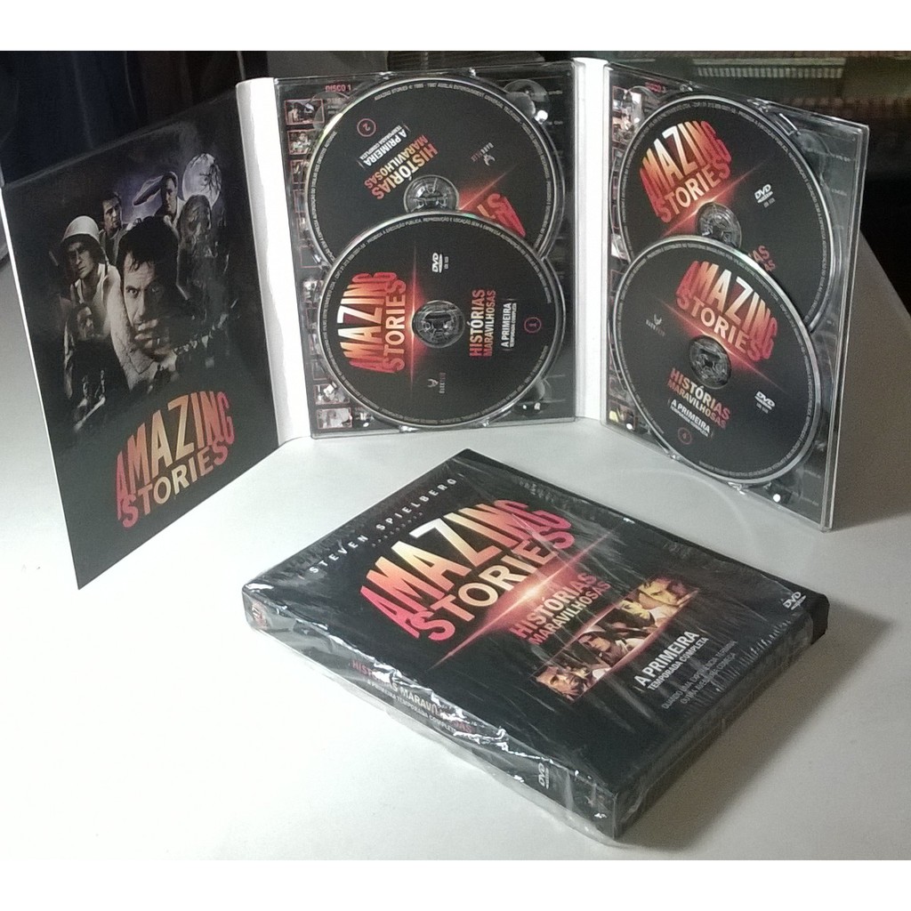 DVD: Amazing Stories- Histórias Maravilhosas | Shopee Brasil