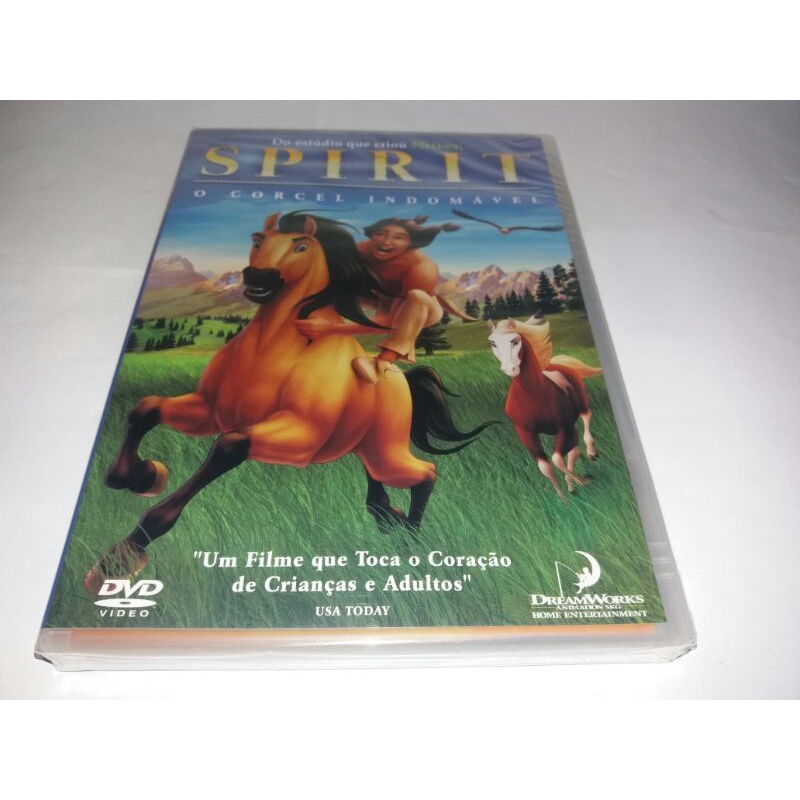 Dvd - Spirit : O Corcel Indomável - 2002 - Lacrado | Shopee Brasil