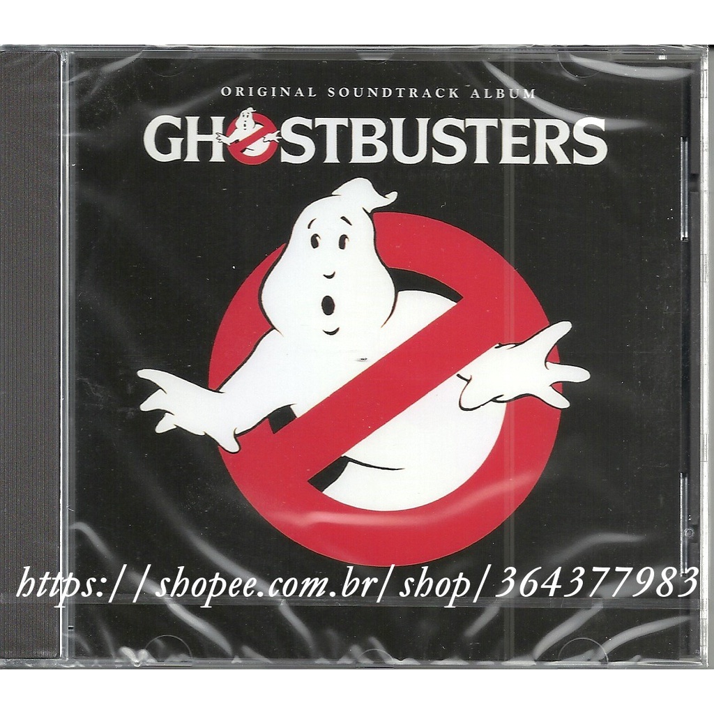 CD Ghostbusters (Original Soundtrack) | Shopee Brasil