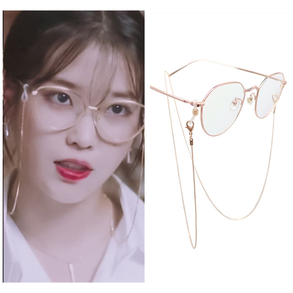 IU Style Extremely Fine Mask Anti-lost Anti-dropping Chain EyeGlass ...