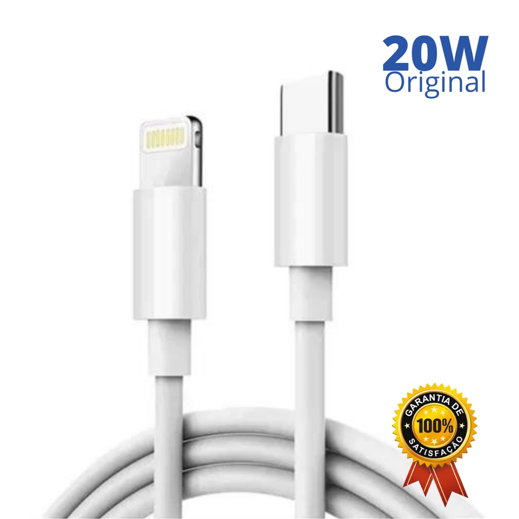 Cabo Tipo-C para Iphone IOS ultra-rápido 20W ORIGINAL [SELO DE ...