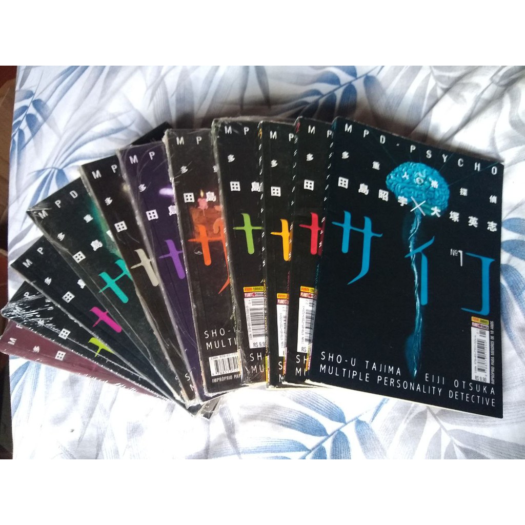 Mangá Mpd-Psycho Vol. 1 ao 11 | Shopee Brasil