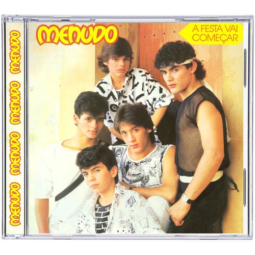 CD Menudo 1985 - A Festa Vai Começar | Shopee Brasil