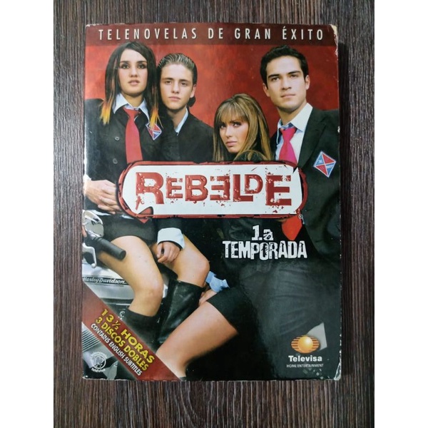 Rebelde RBD DVD Primeira Temporada | Shopee Brasil