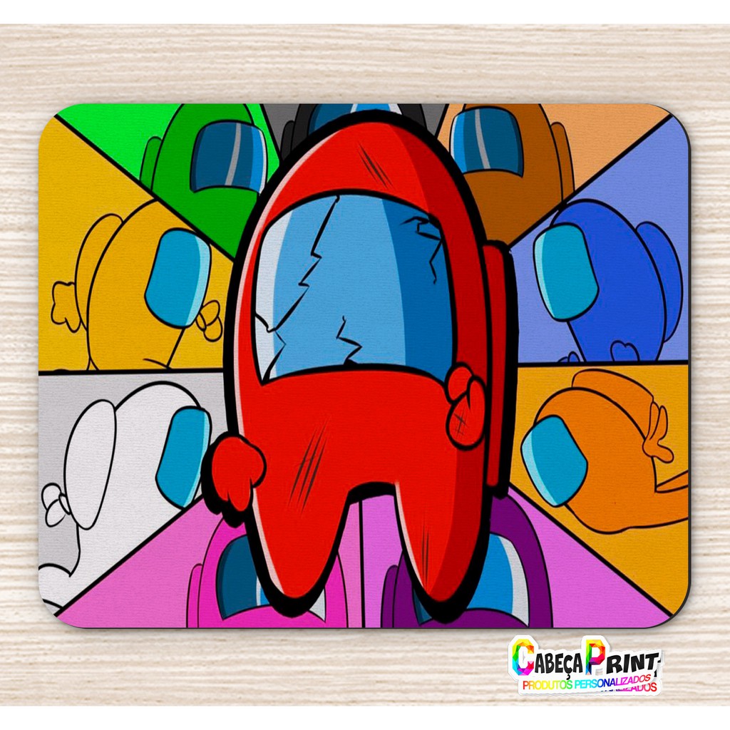 Mouse Pad 20X24 Cm Among Us | Shopee Brasil