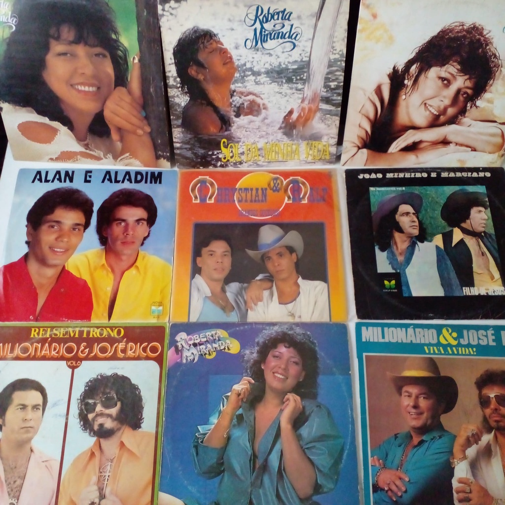 LP Vinil SERTANEJO,CAIPIRA,REGIONAL, VIOLA ETC Diversos: Chitãozinho & Xororó, Milionário e José ...