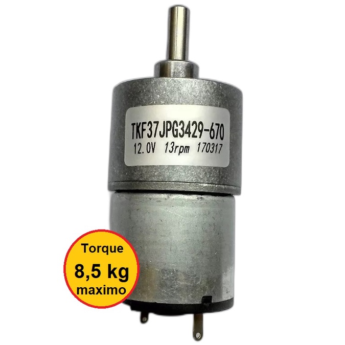 Mini motor 12v 8.5kg com redução - Arduino e projetos | Shopee Brasil
