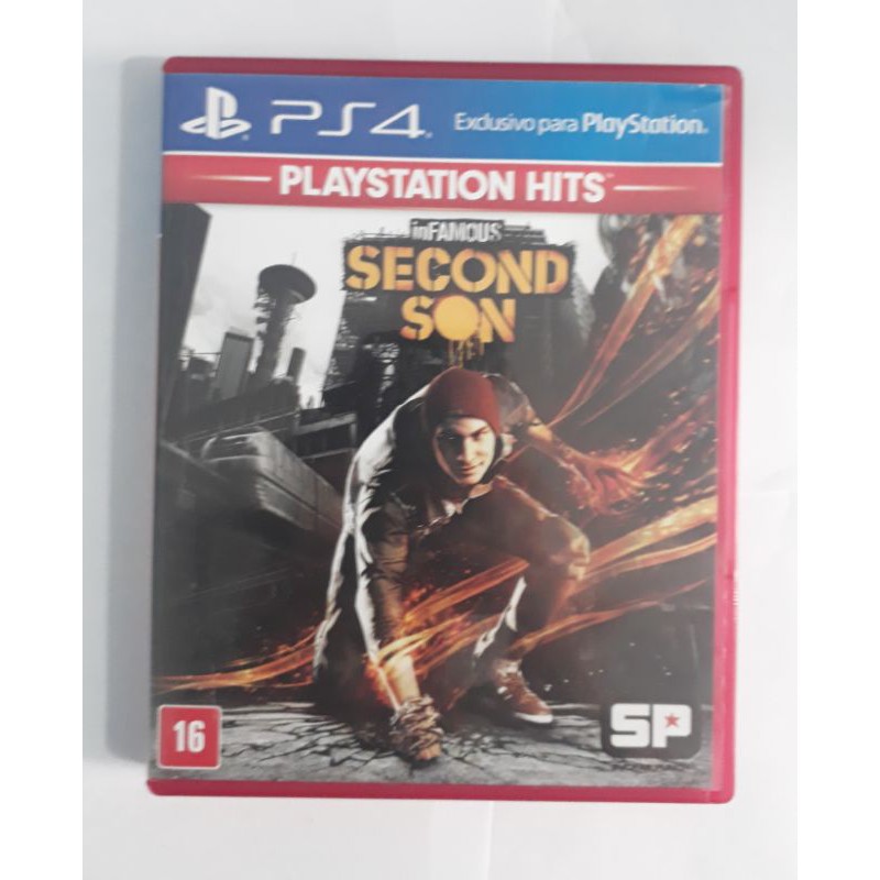 InFamous Second Son PS4 Hits Mídia Física | Shopee Brasil