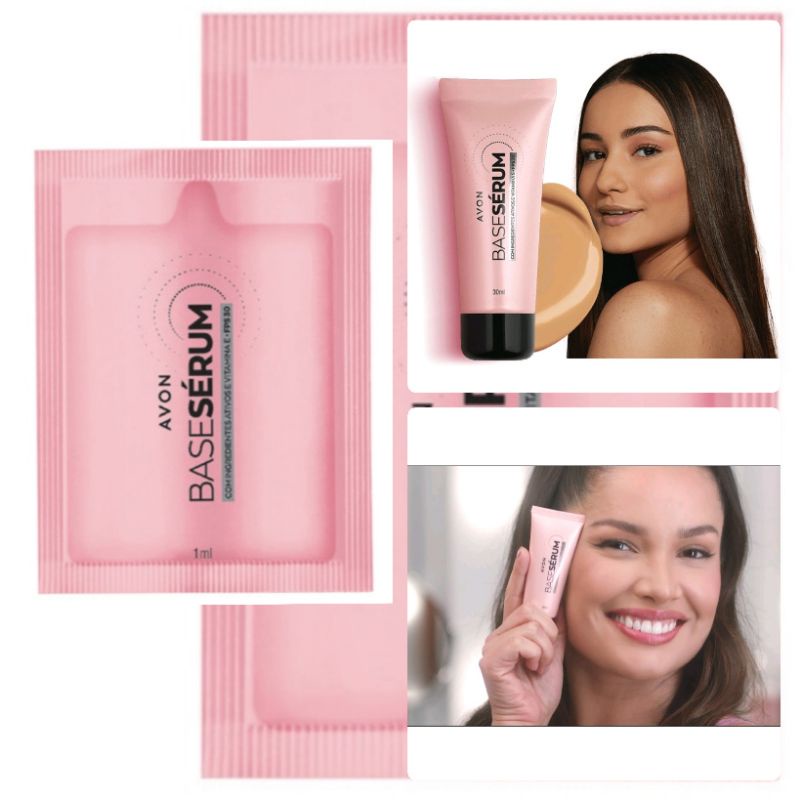 Sachê Base Sérum FPS 30 Juliette 1ml - Avon | Shopee Brasil